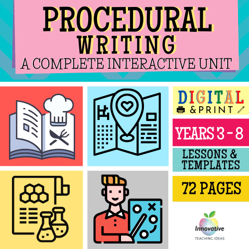 How to write excellent Procedural Texts | Literacy Ideas